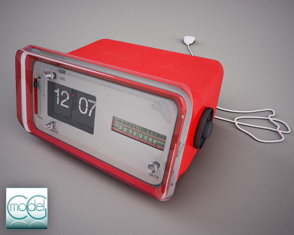 flip clock 3d