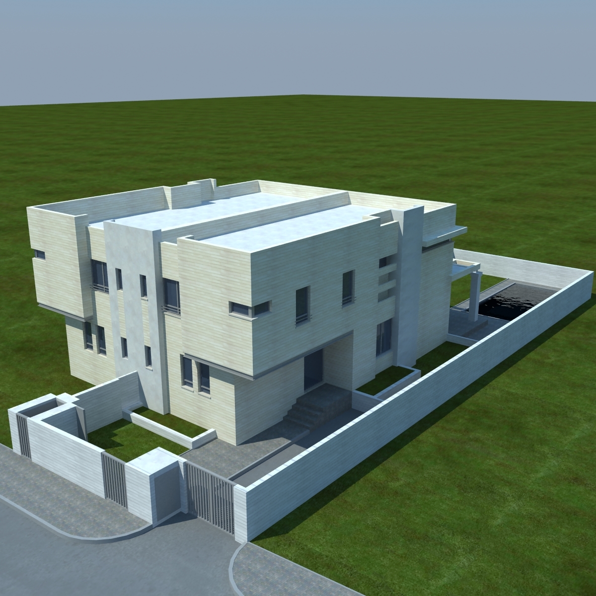3d model of buildings