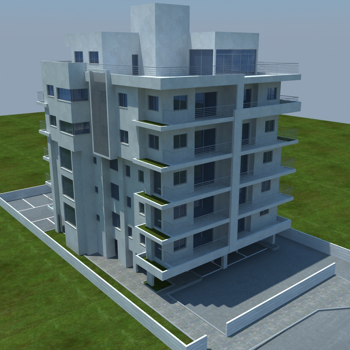 3d model of buildings
