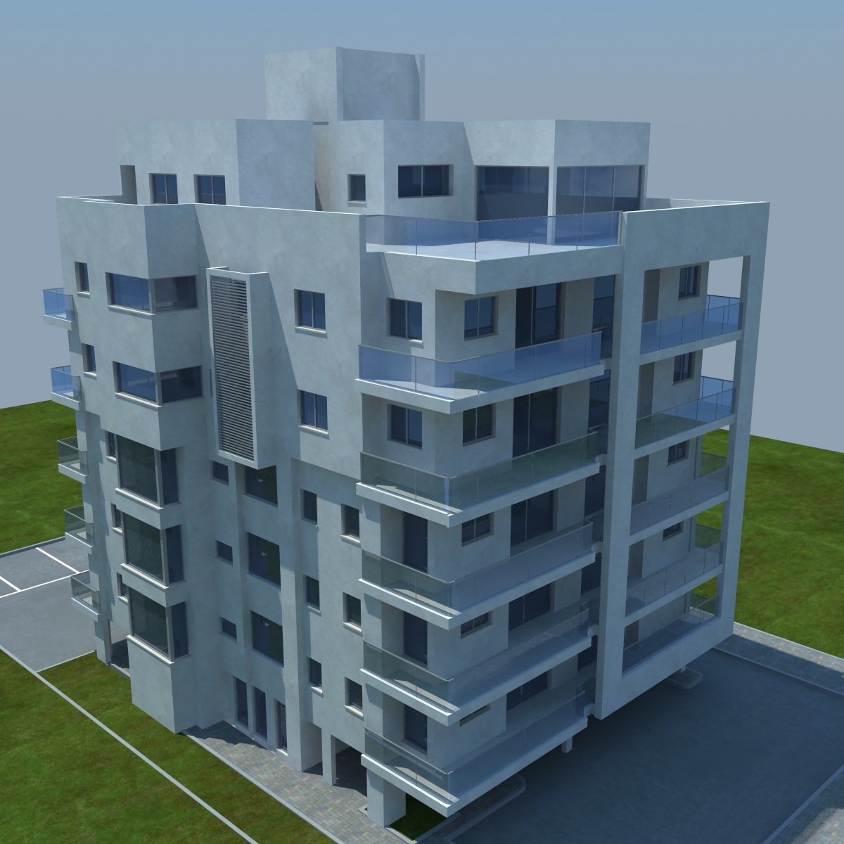 3d model of buildings
