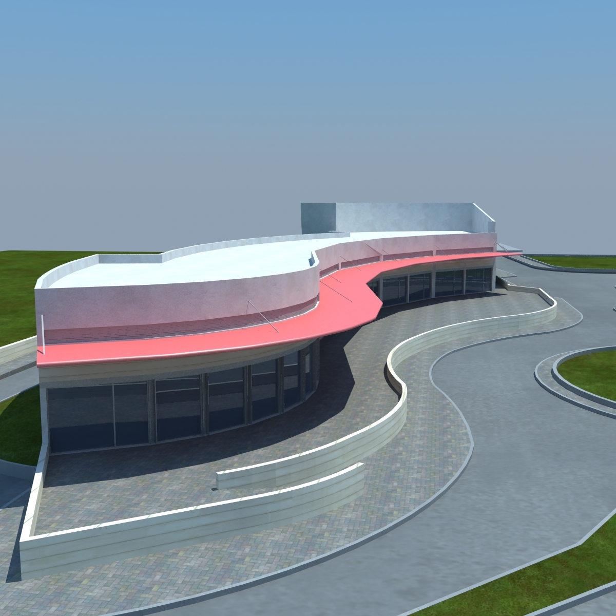 3d model of buildings