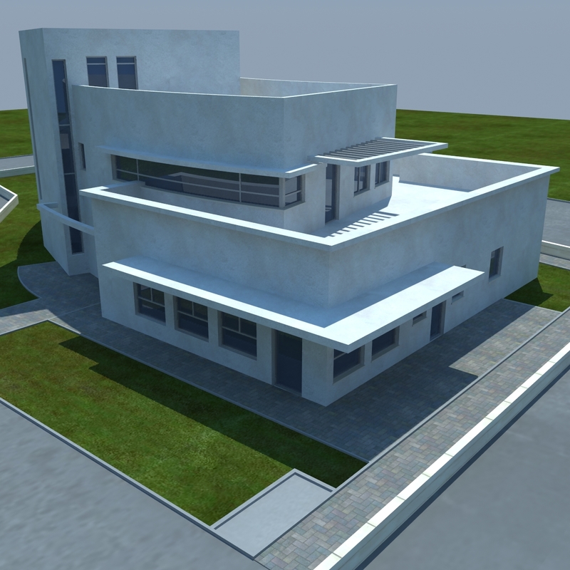 3d model of buildings