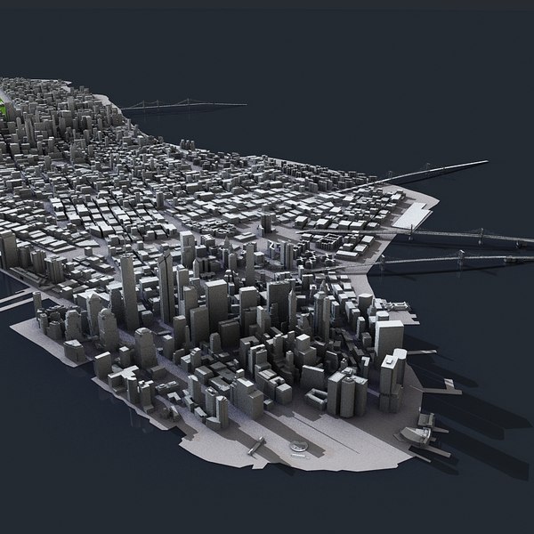 3d model new york city
