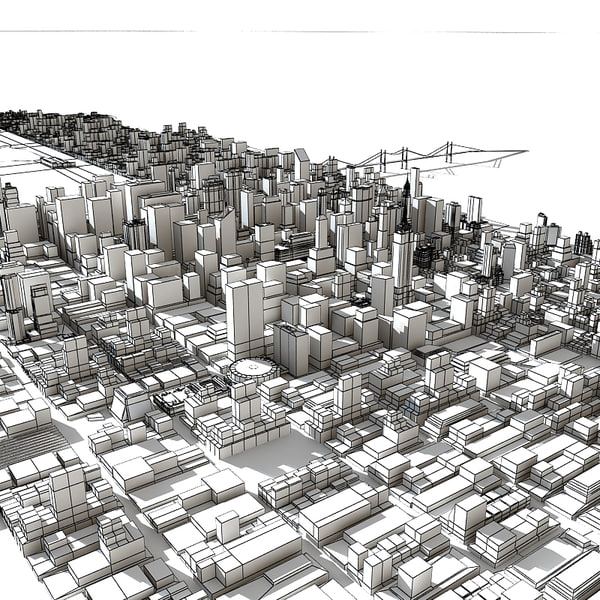 3d model new york city