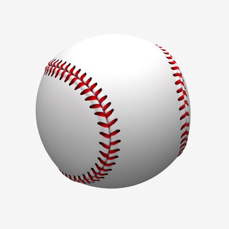 3d model dugm09 baseball