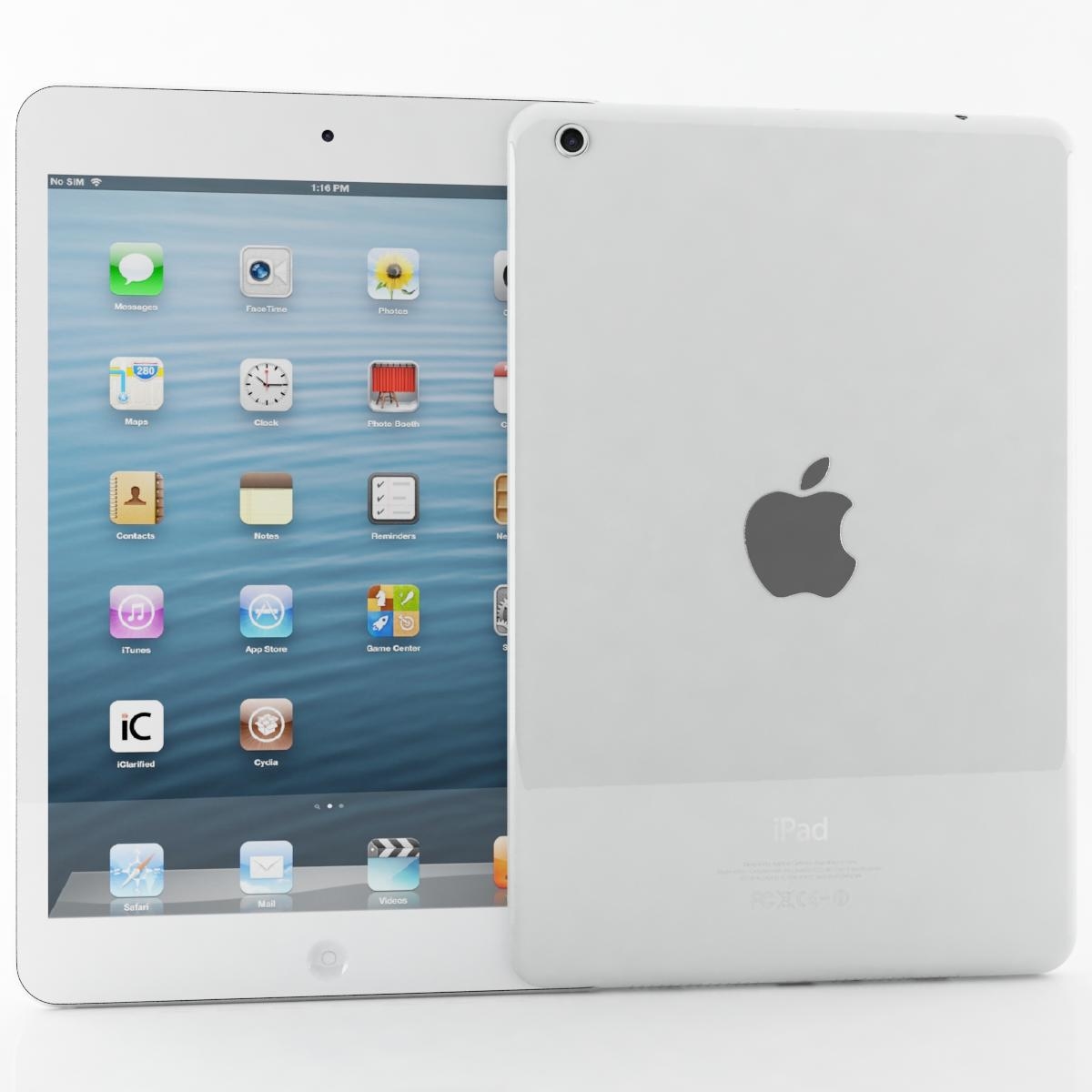 max apple ipad mini white