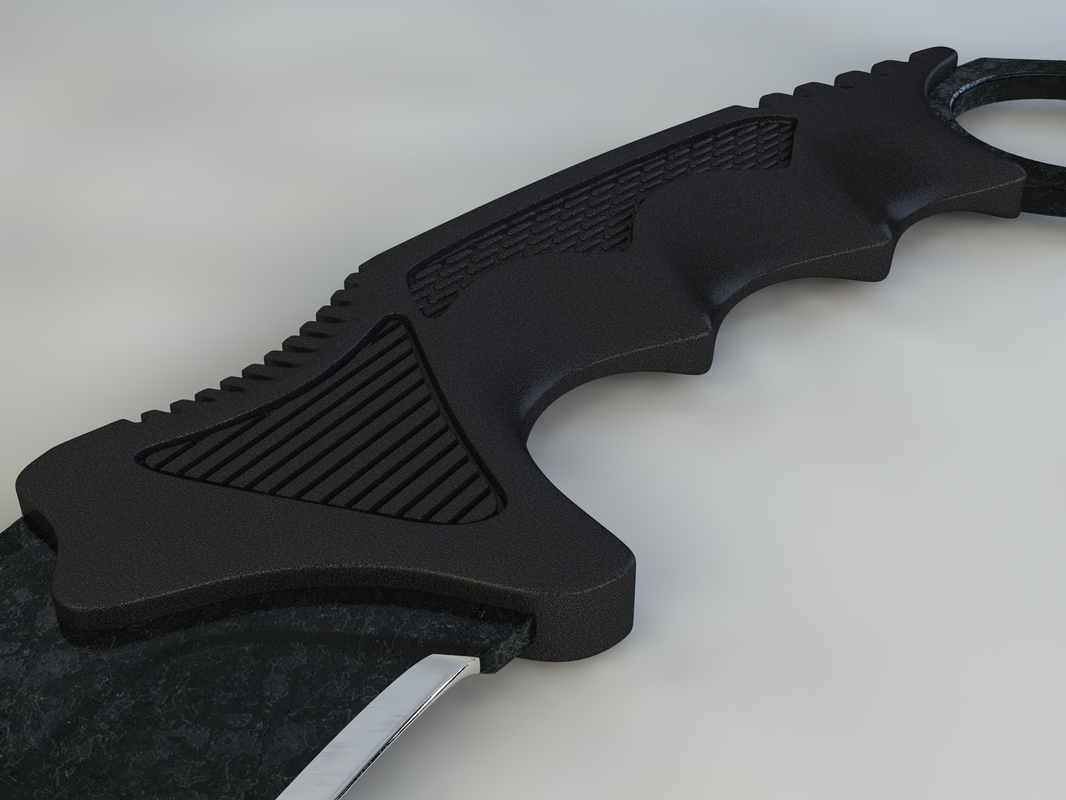 3d karambit knife
