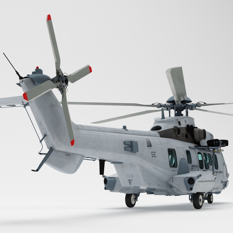 3d model euro ec725 caracal tactical
