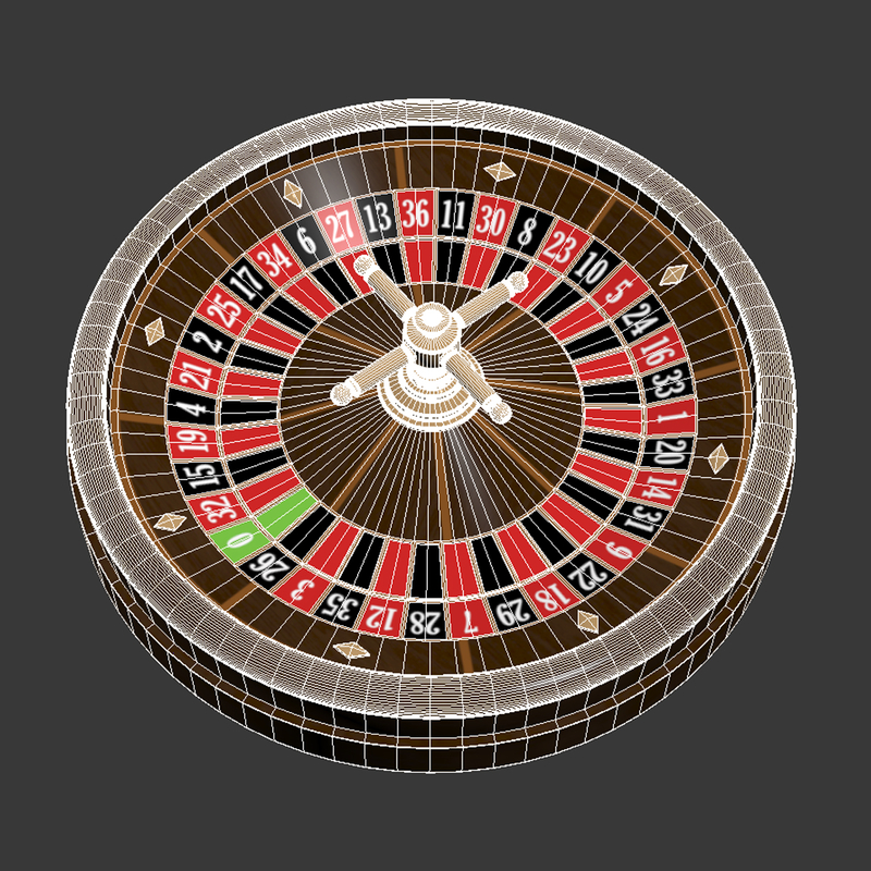 3dsmax roulette wheel