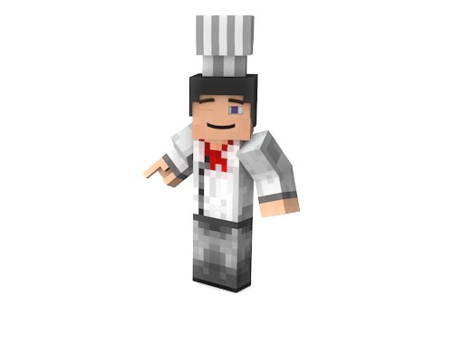 cinema4d minecraft chef