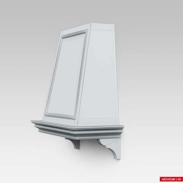 kitchen extractor 3d max