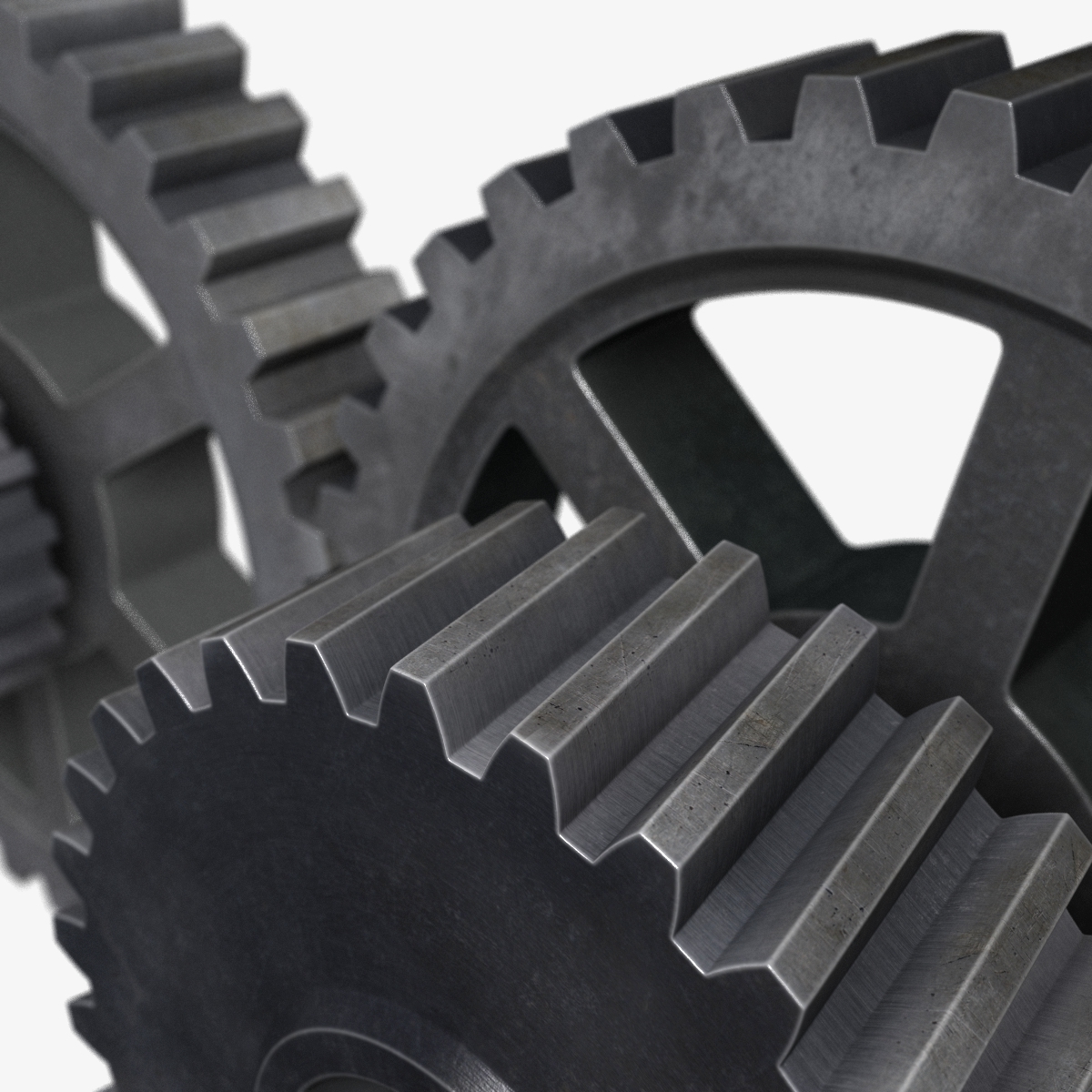 3d cogwheel gears model