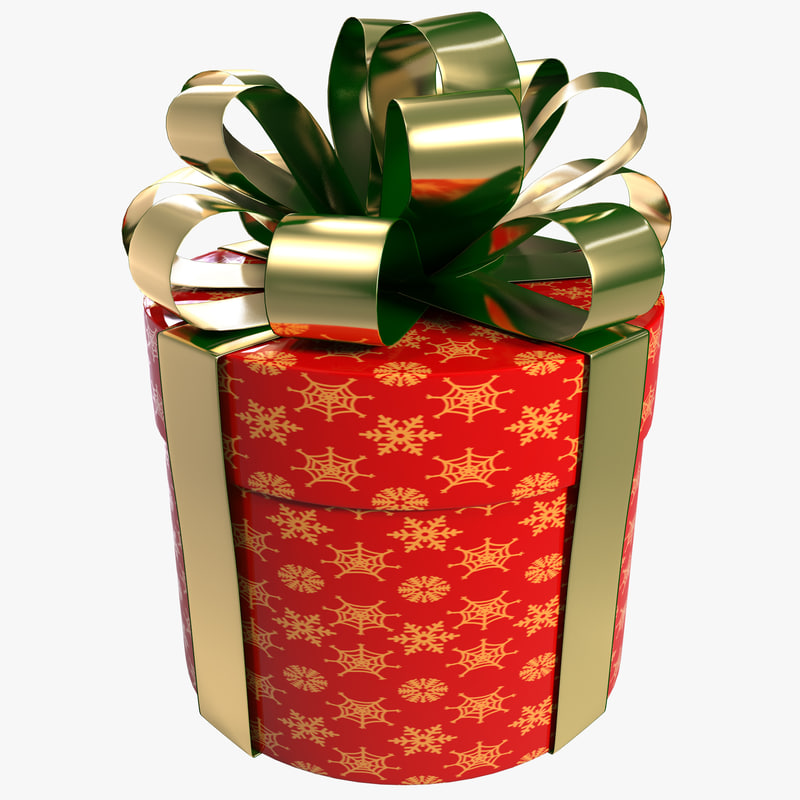 3d cylinder gift box