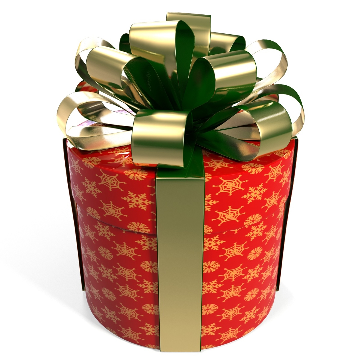3d cylinder gift box