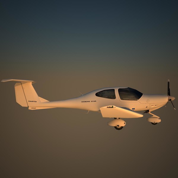 3d diamond da40 basic aircraft