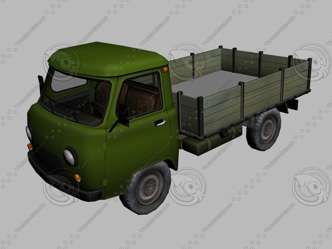3d uaz 3303 model
