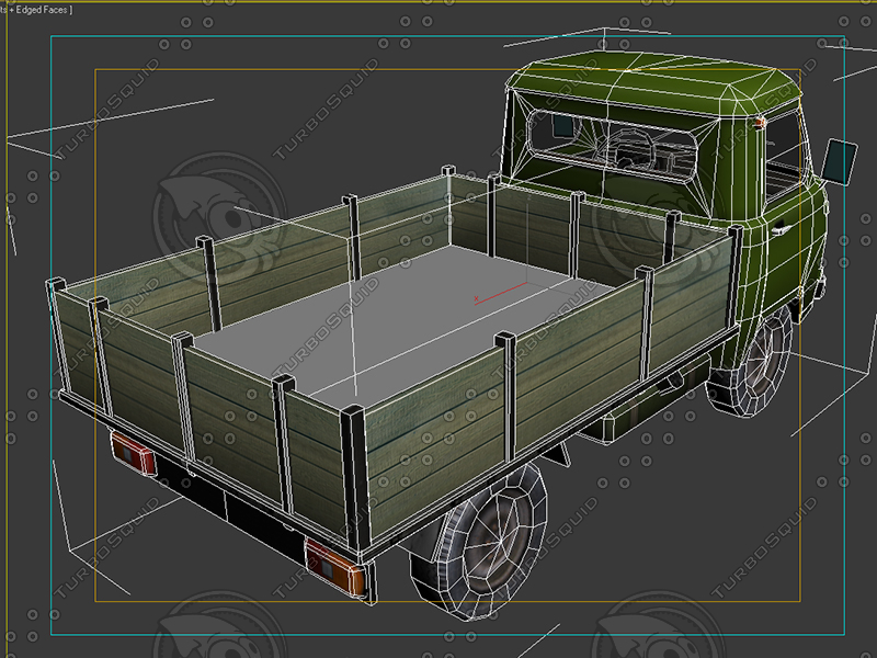 3d uaz 3303 model