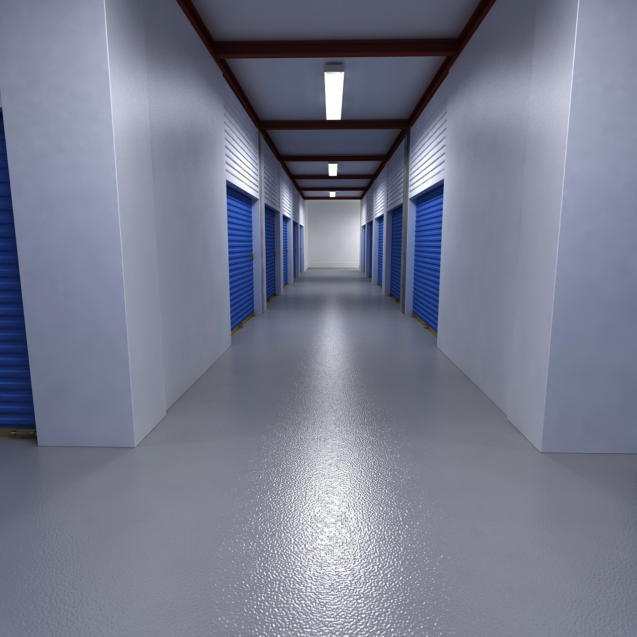 3d model of self storage unit