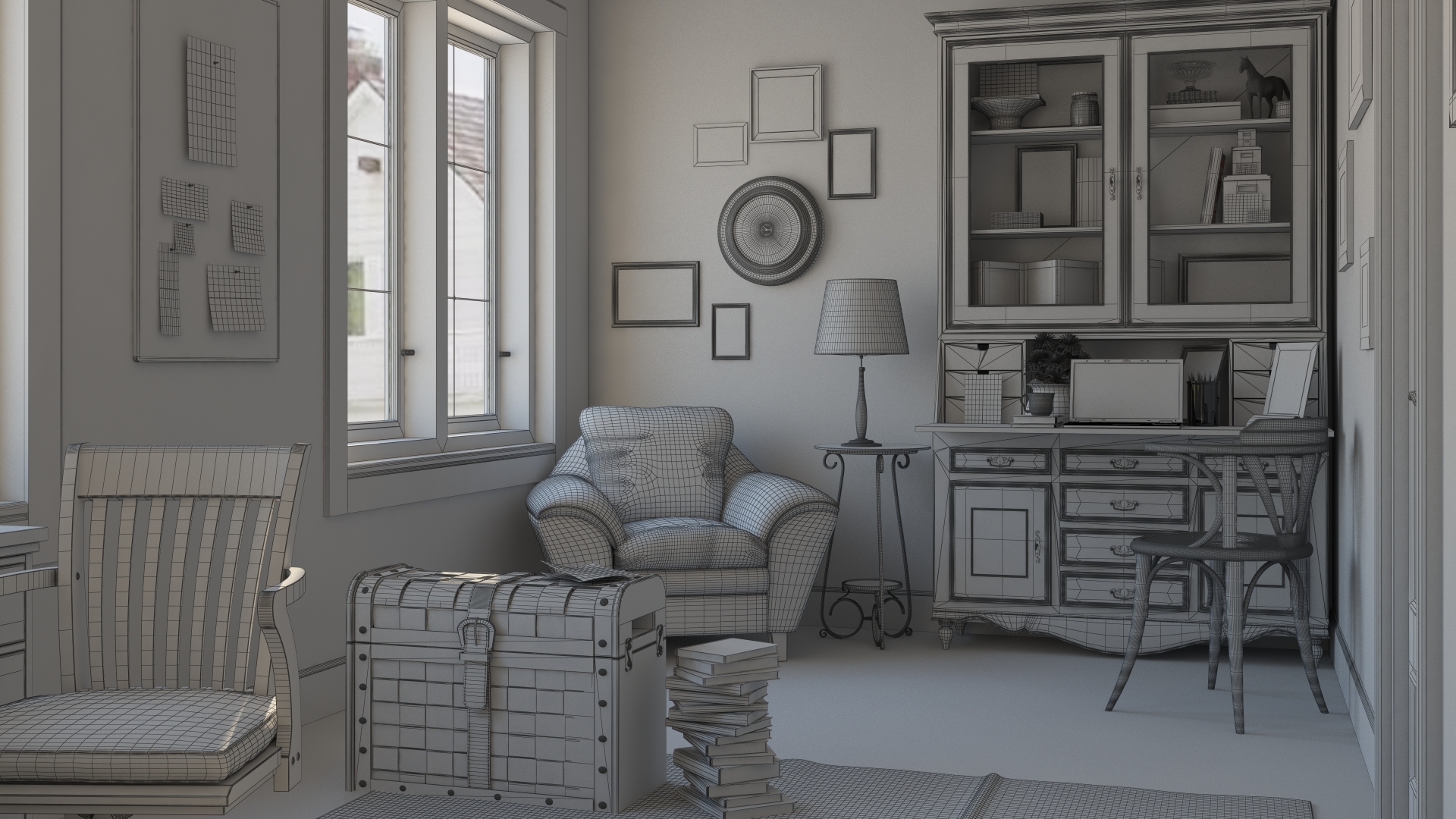 interior 3d model