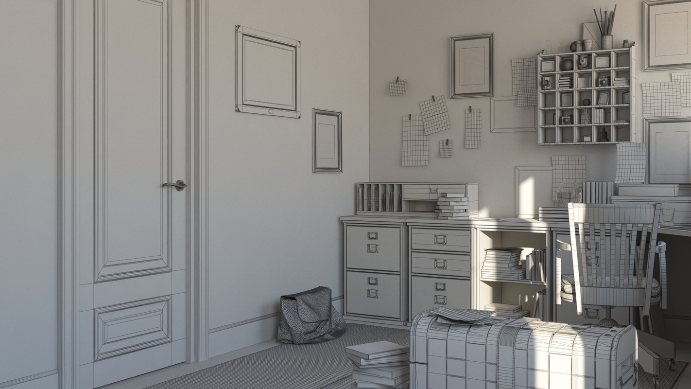 interior 3d model