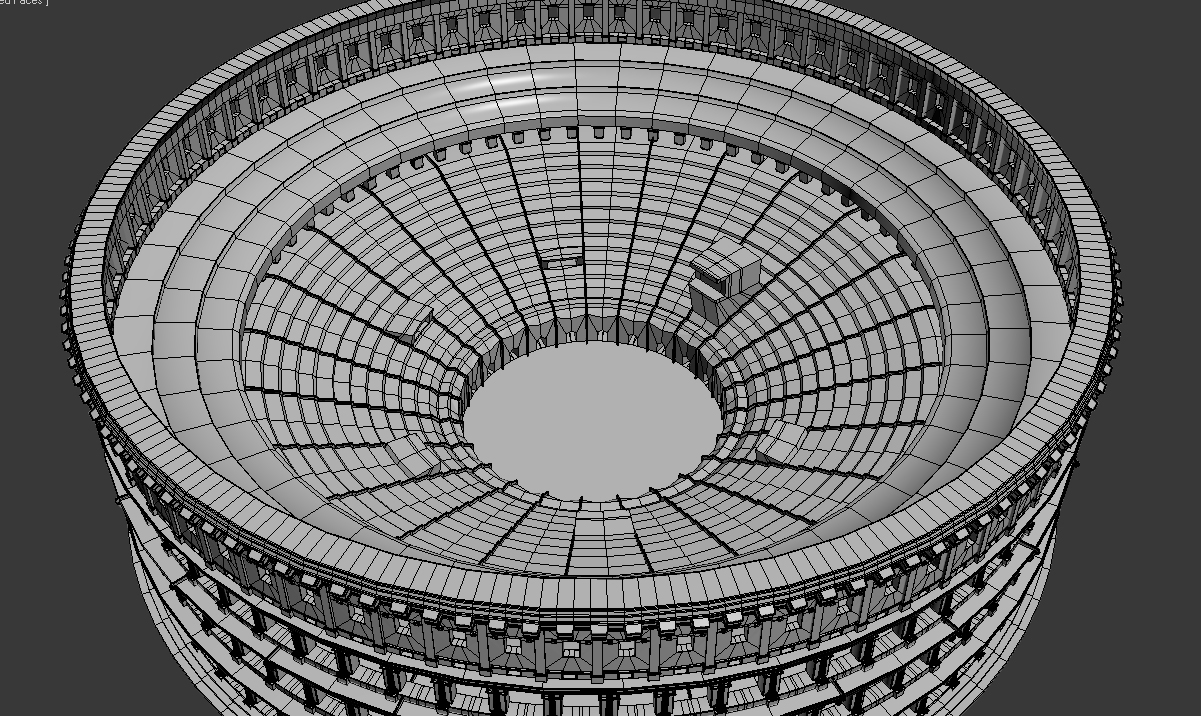 3d colosseum roman roma