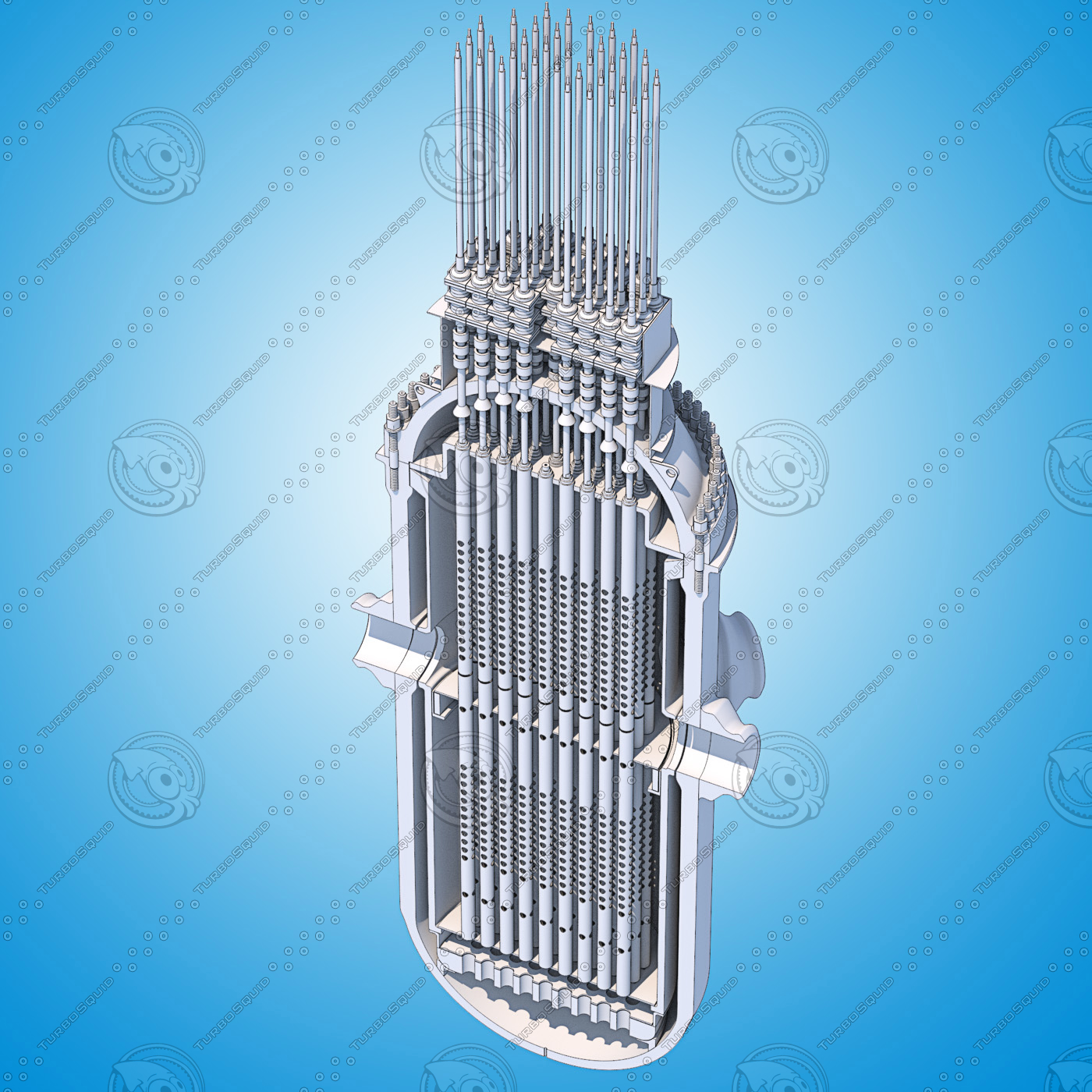 pressurized water reactors pwrs 3d max