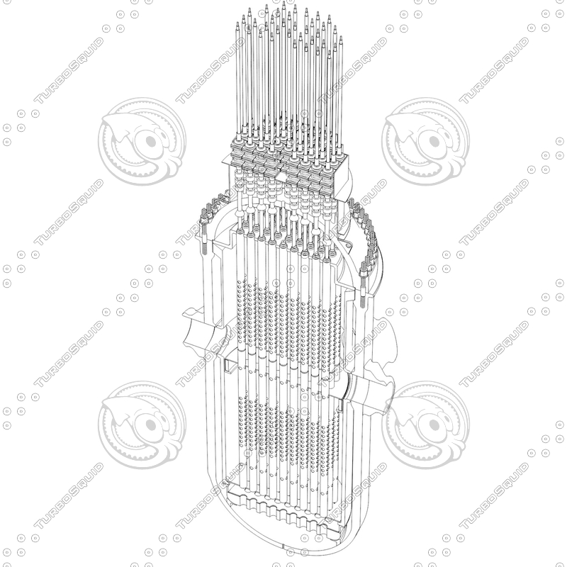 pressurized water reactors pwrs 3d max
