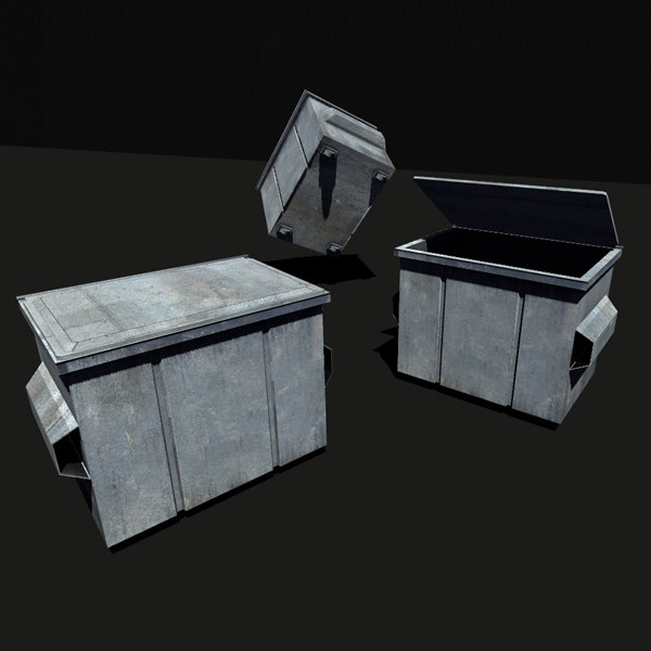 Jogo de lixo pronto Modelo 3D - TurboSquid 755491