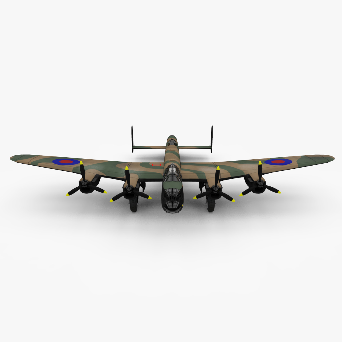 3d model of avro bomber