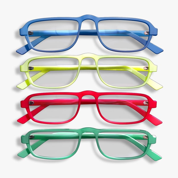 3d model eyewear eyeglasses color