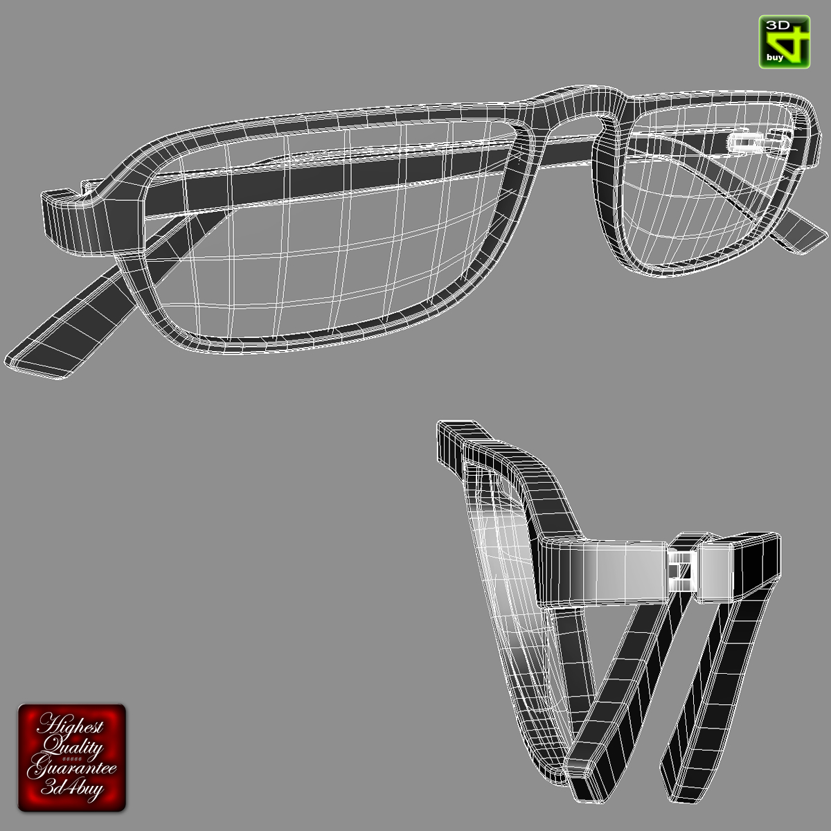 3d model eyewear eyeglasses color