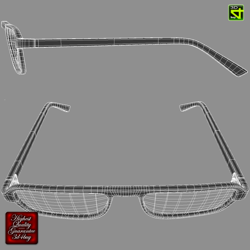 3d model eyewear eyeglasses color