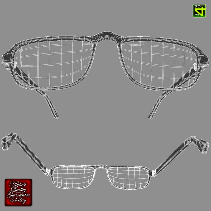 3d model eyewear eyeglasses color