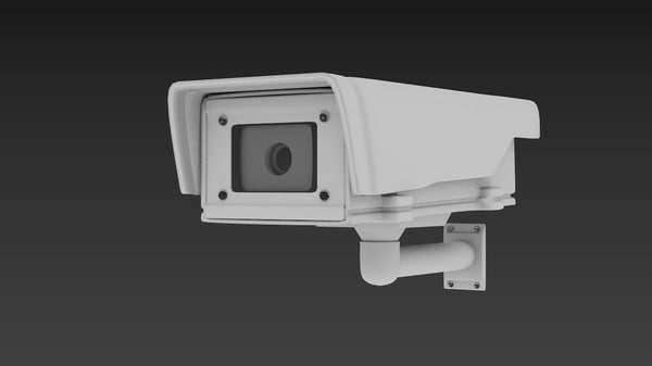 digital camera 3d model