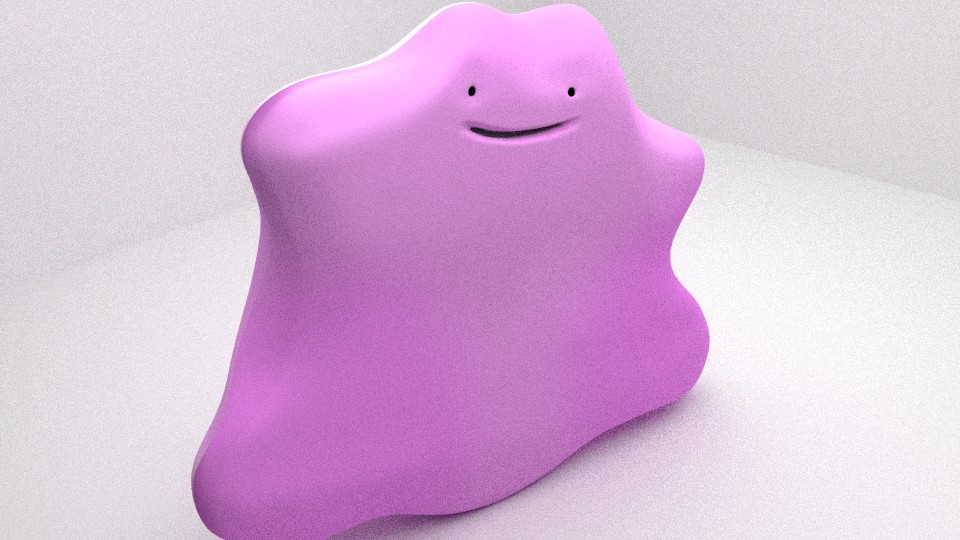 3d model of pokemon ditto