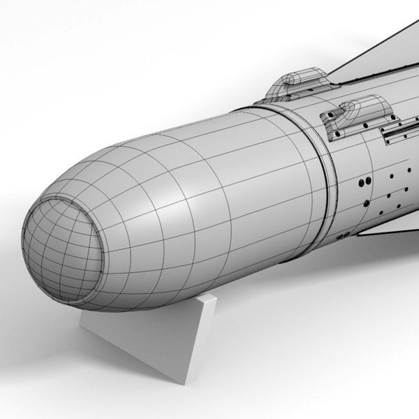 maverick missile 3d 3ds