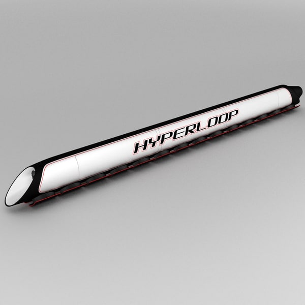 modelo 3d Hyperloop Passenger Capsule Design 1 - TurboSquid 760655