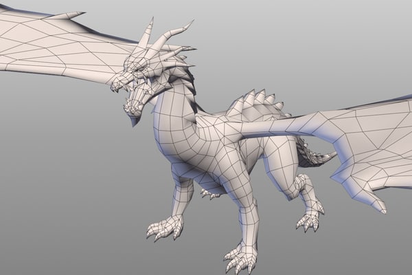 3dsmax dragons unity