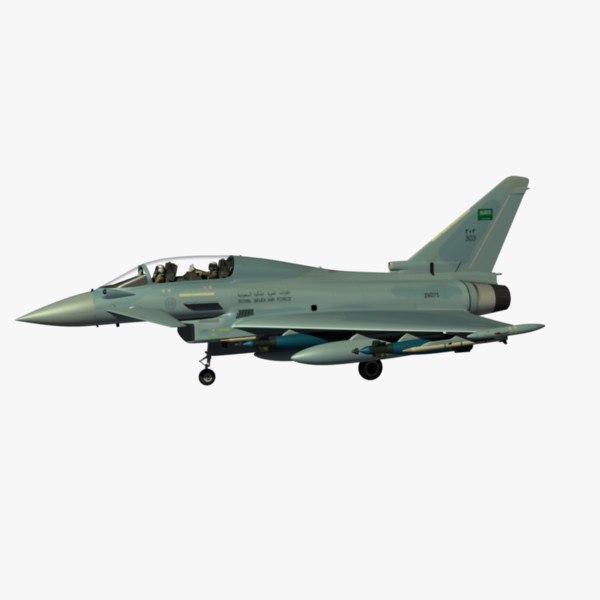 3d eurofighter typhoon