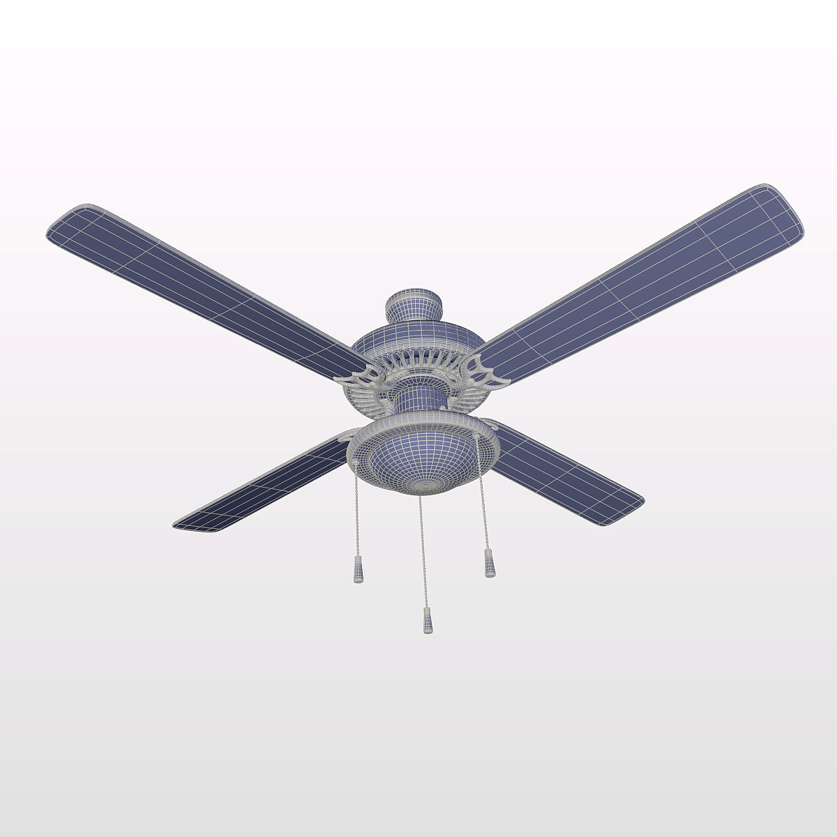 ceiling fan lighting 3d model