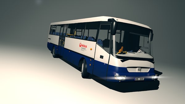 Bus Blender Models for Download | TurboSquid