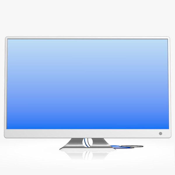 3d generic digital widescreen monitor