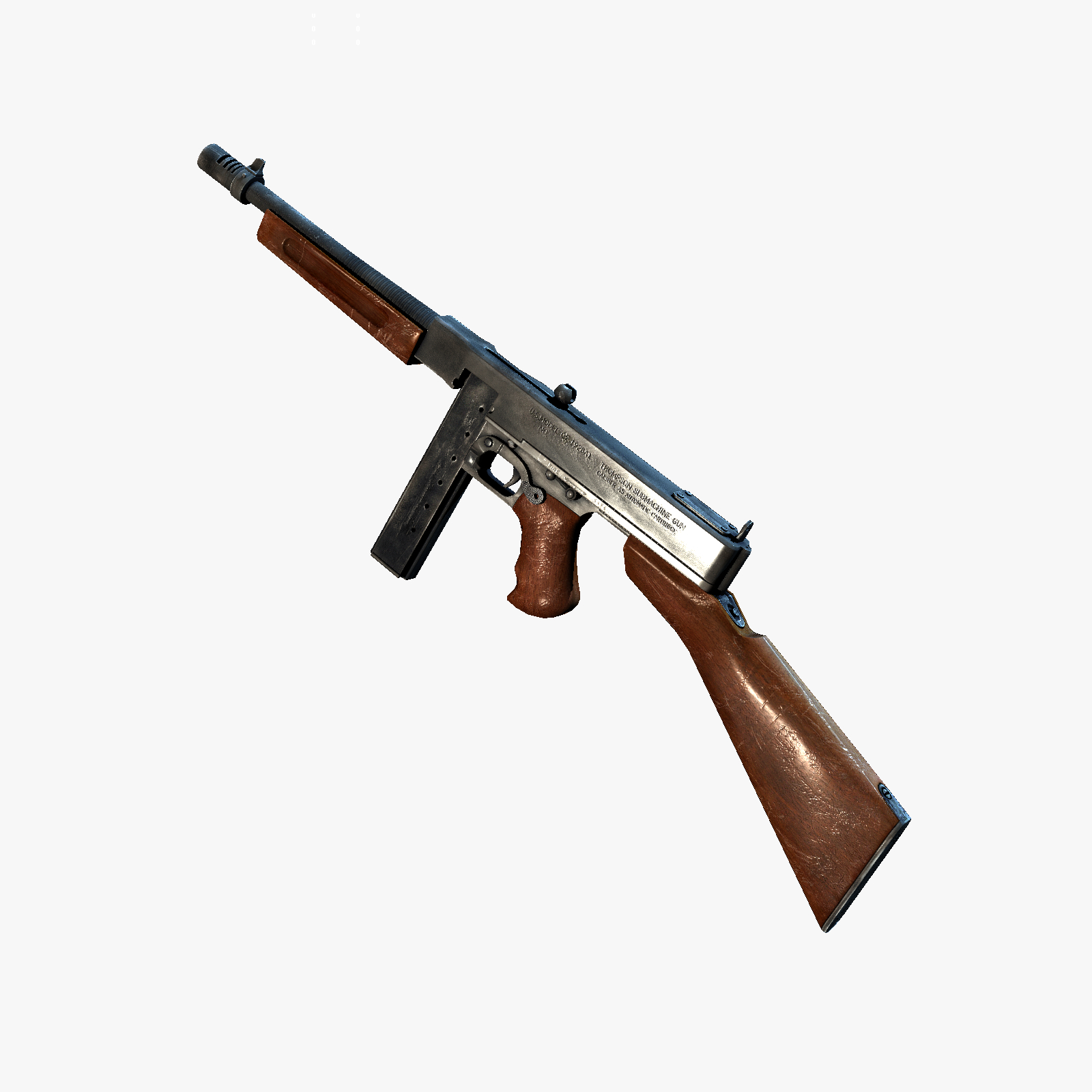 real-time thompson gun 1928 max
