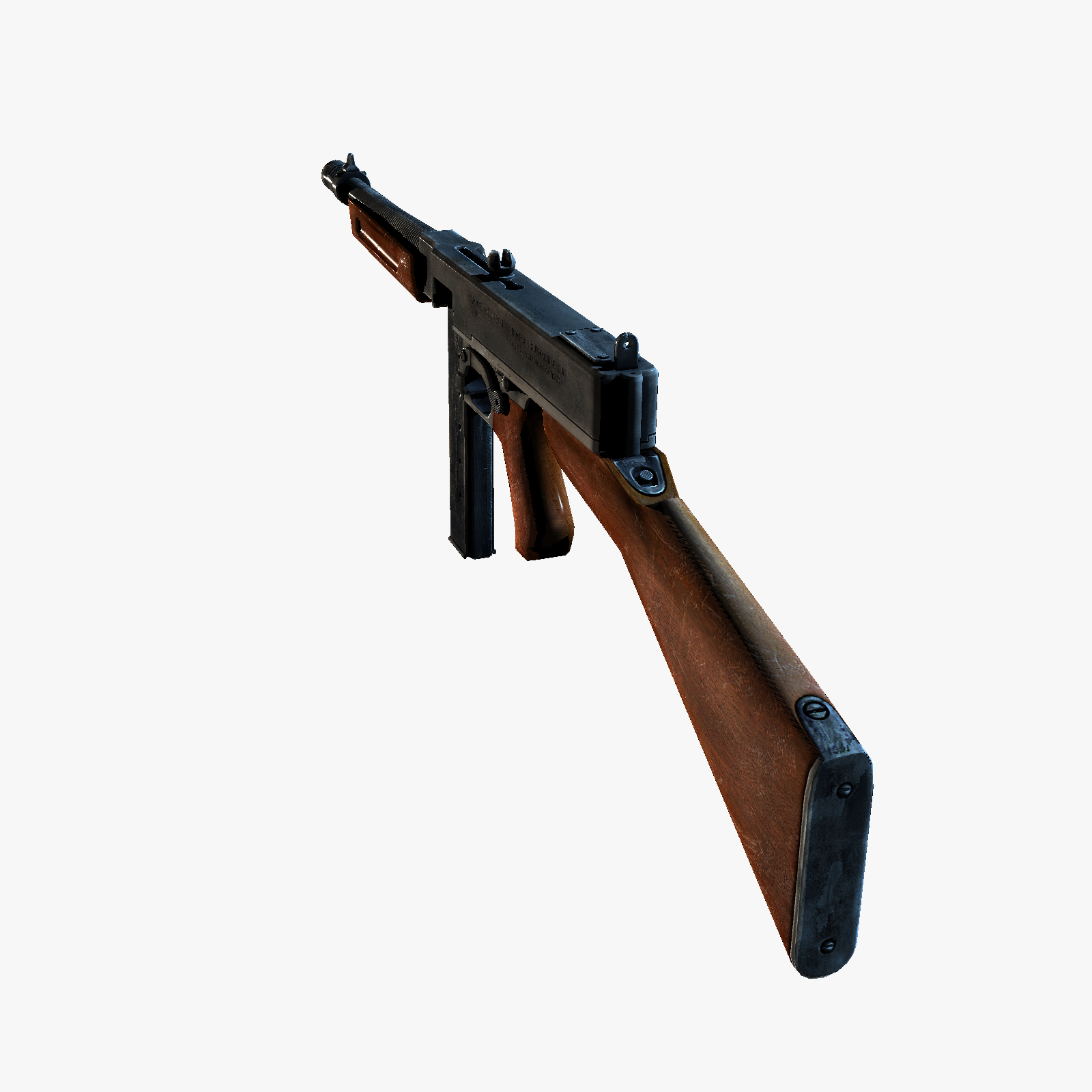 real-time thompson gun 1928 max