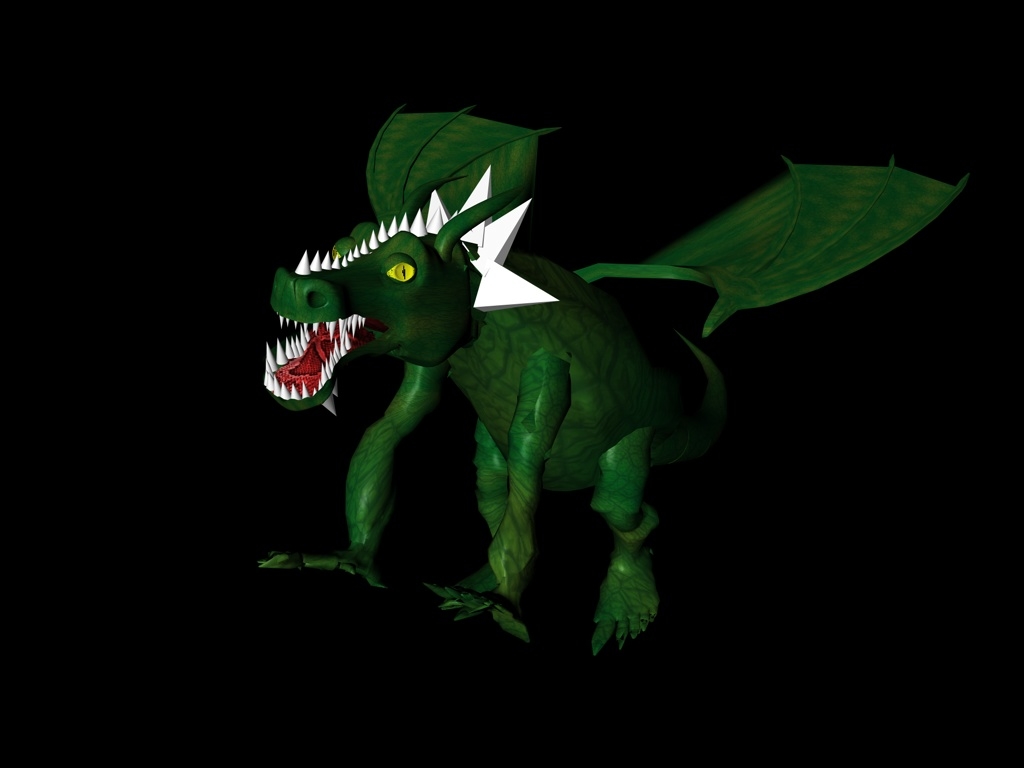 nogard dragon lizard c4d