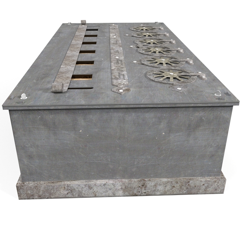 3d blaise pascal calculating machine model