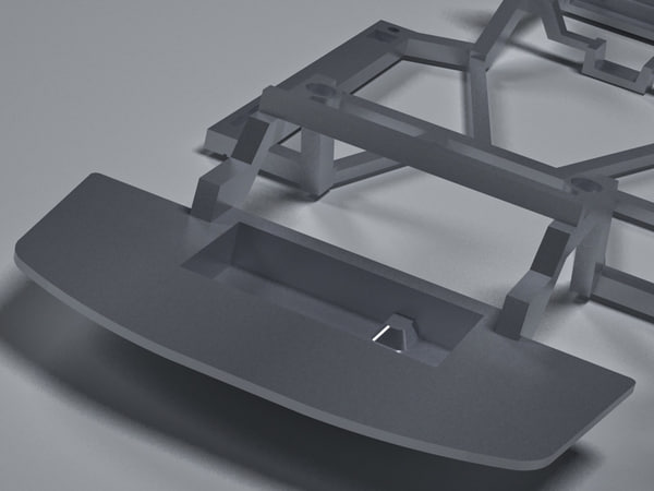 nascar car frame 3d max