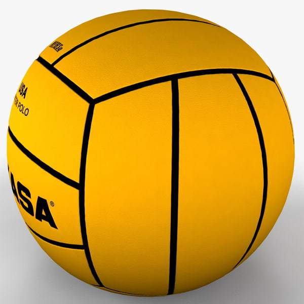 water polo ball 3d max