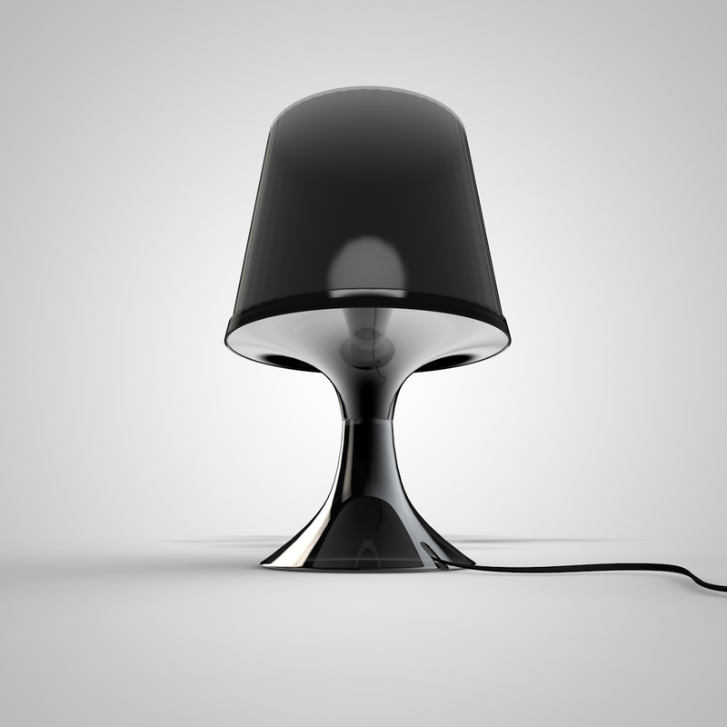 ikea lampan lamp c4d