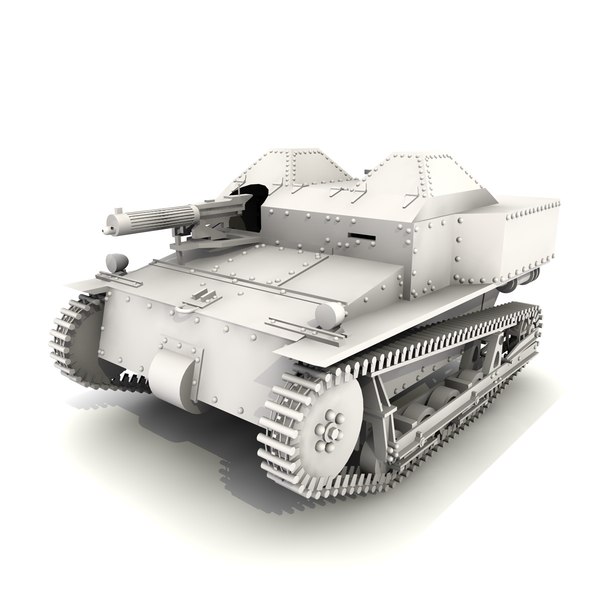 Tank Ww1 3D Models for Download | TurboSquid
